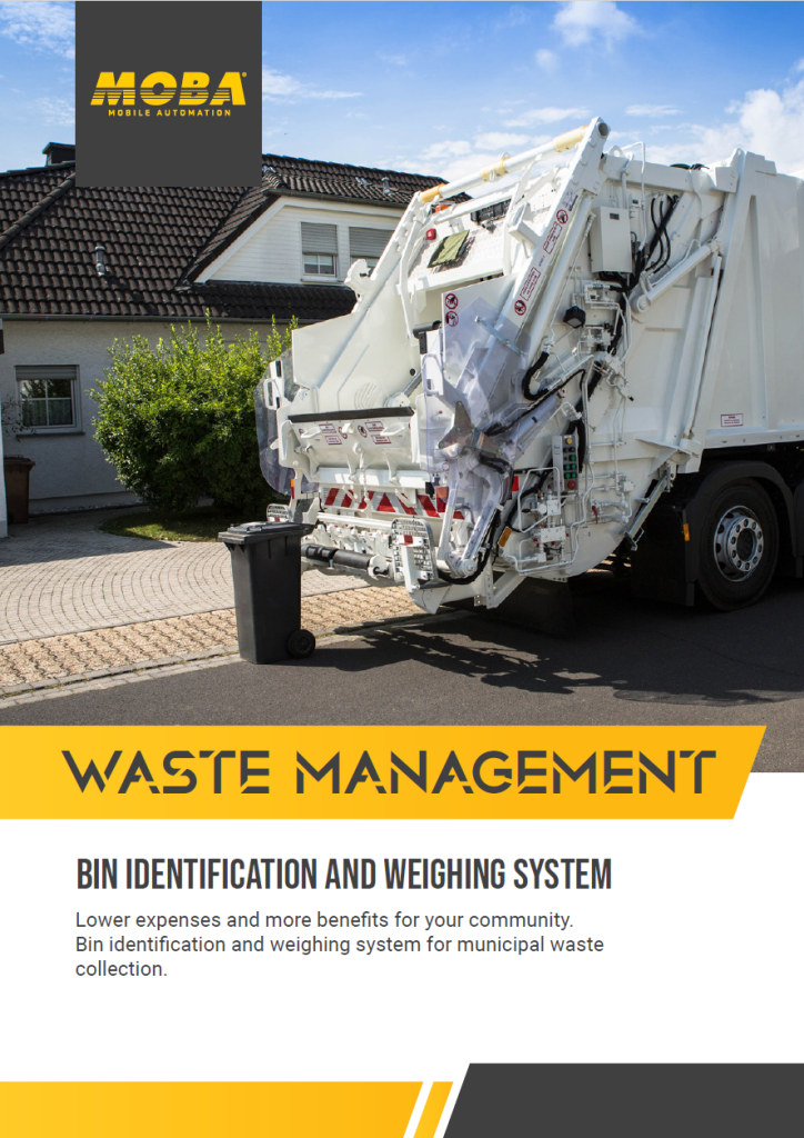 MOBA Waste Management Downloads - Brochures & Product Info - MOBA Mobile Automation Europe